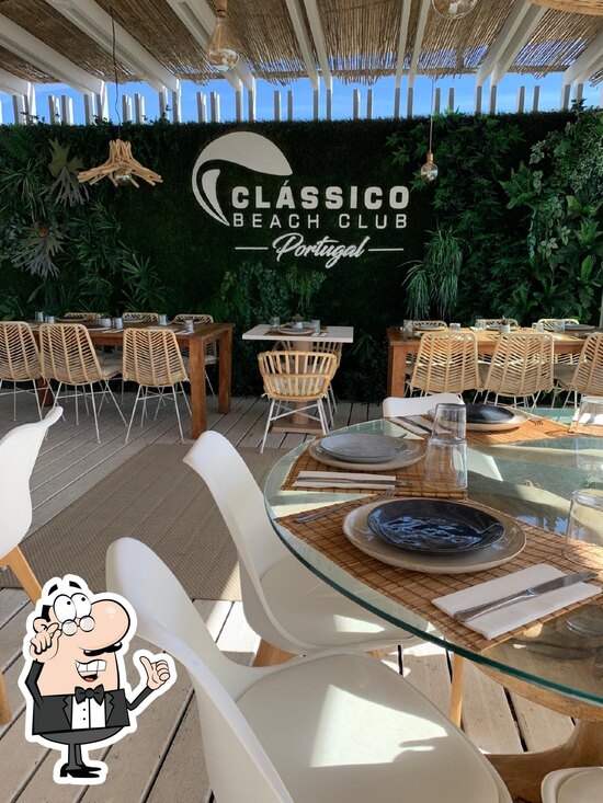 Classico beach club, Costa de Caparica, Praia de - Carta del ...