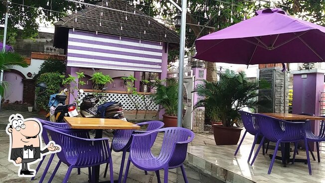 Menu at Coffee Violet, Vietnam, 57 Phan Bội Châu