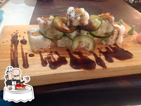Menu at Enso Sushi restaurant, Cuernavaca