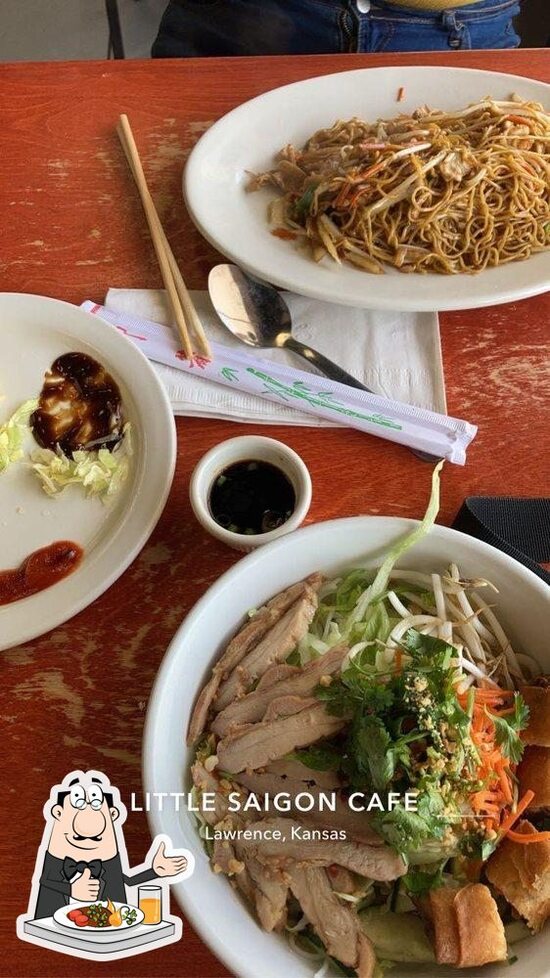 Carta de Little Saigon Café, Lawrence