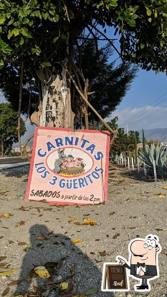 Carnitas Los 3 Gueritos, San Pablo Villa de Mitla - Menú del ...