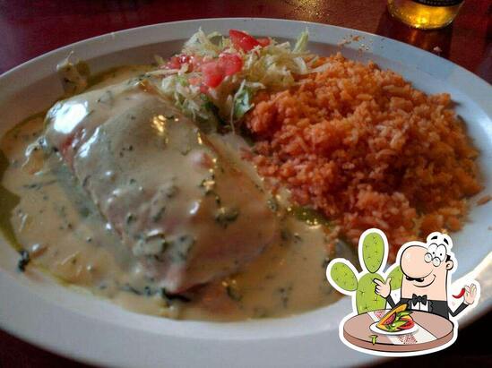 Menu at Los Tules restaurant, Kansas City, Broadway Blvd
