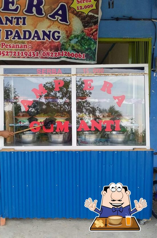 Menu at RM Ampera Gumanti, Sungai Selari