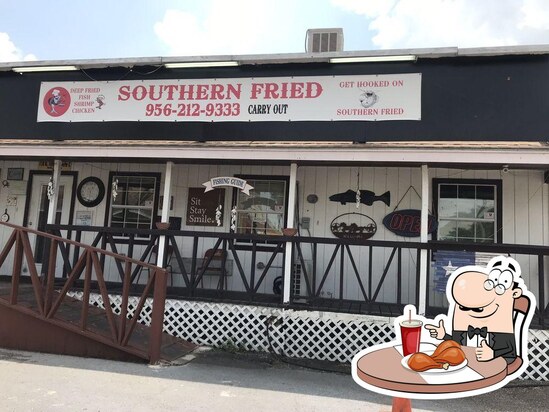 Menu at Southern Fried restaurant, Mission, N Conway Ave