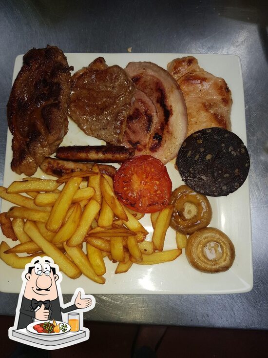 Menu at cobbles cafe, Chesterfield