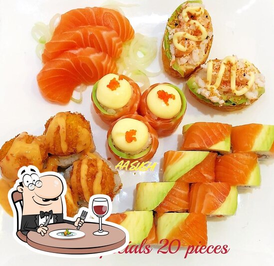 Menu at AA SUSHI Rivonia restaurant, Sandton