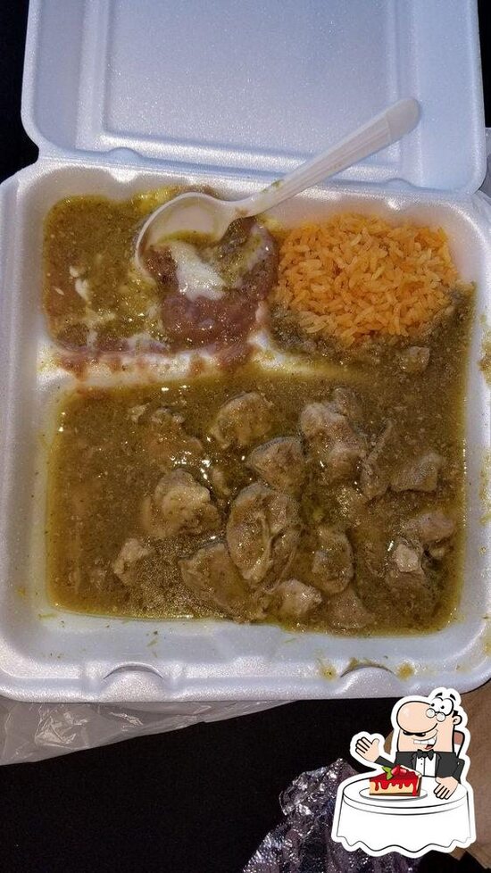 Menu at El Jalisience restaurant, Arbuckle