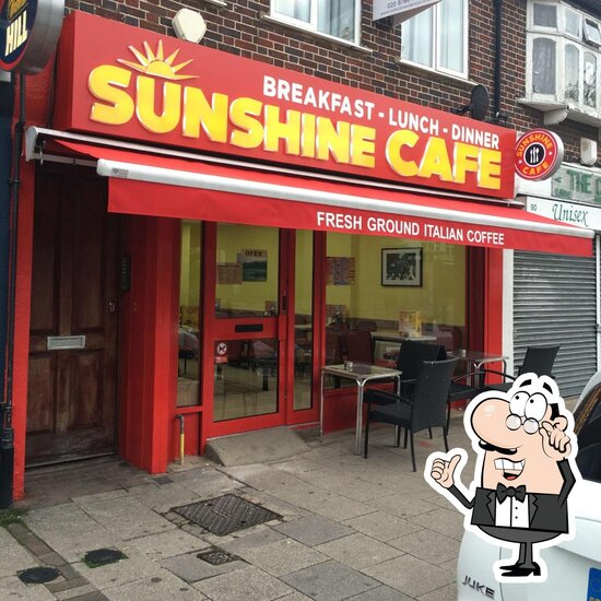 Menu at Sunshine Cafe Ewell, Epsom