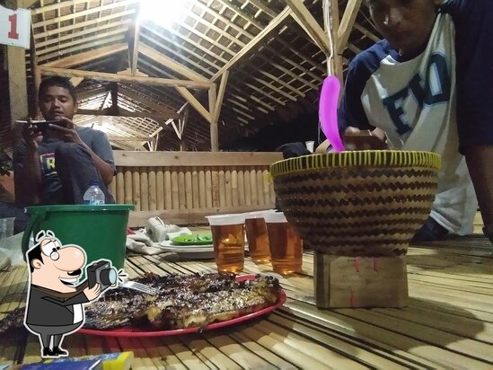 Menu at Rumah Makan Akang Kolam Air Panas, Indonesia