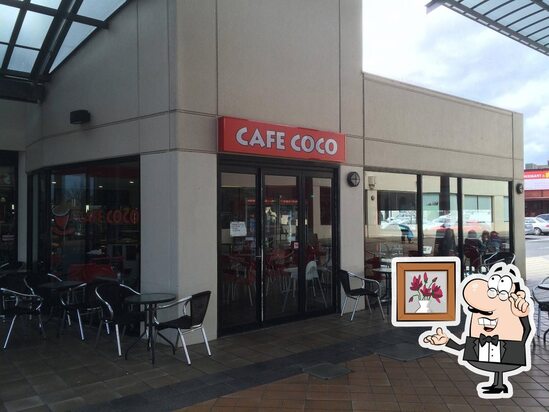 Menu at Cafe CoCo, Port Adelaide