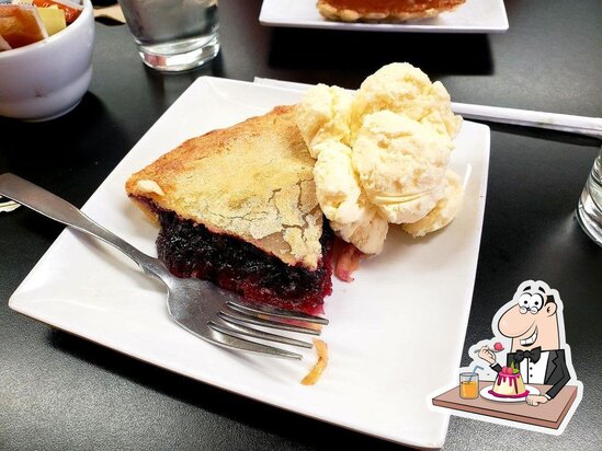 Menu at Pie Hut cafe, Sandpoint