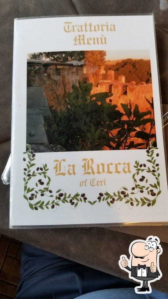 Menu da Trattoria La Rocca ristorante, Ceri
