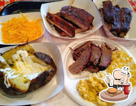 Menu at Harmon’s Barbecue, Fort Wright