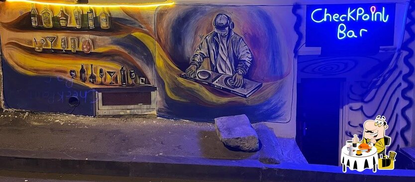 Speisekarte von Checkpoint Bar, Tiflis