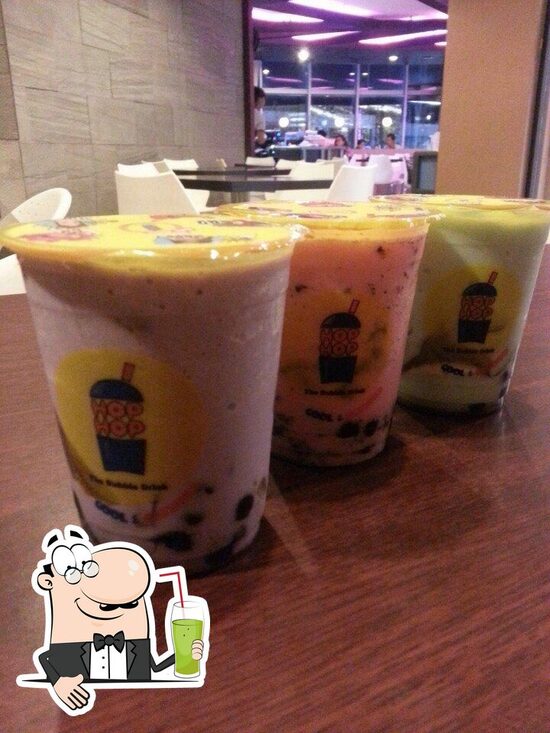 Menu at Hop Hop the Bubble Drinks cafe, Pekanbaru