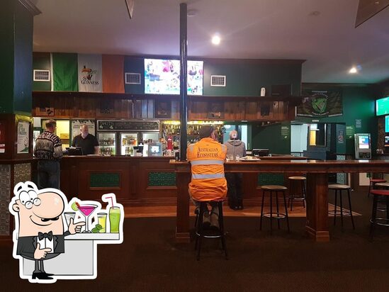 Menu at MacNamara's Irish Pub, Kilmore