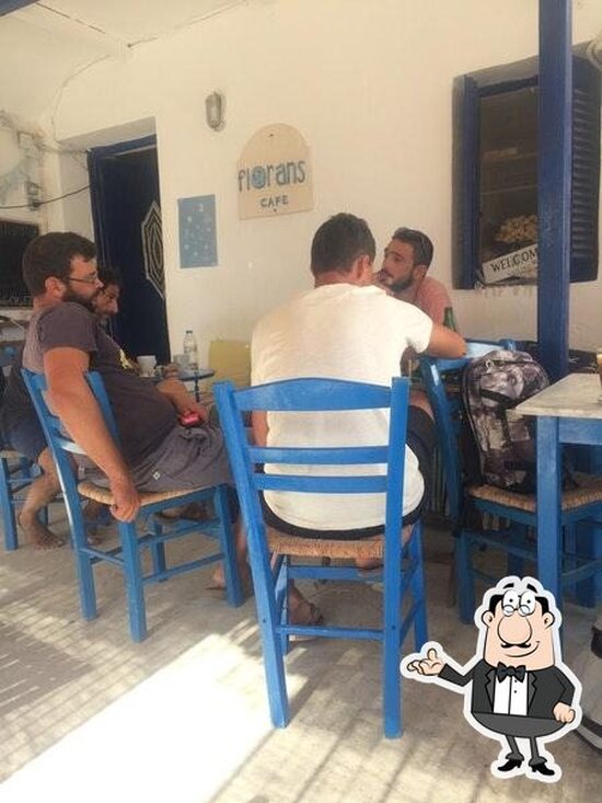 Menu at Florans Cafe, Anafi