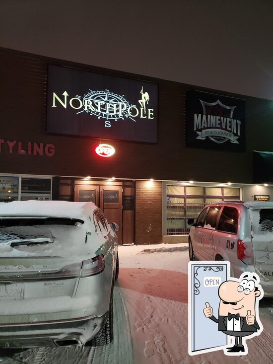 Menu at The North Pole pub & bar, Fort Saint John