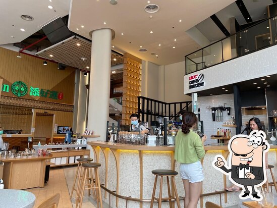 Menu at UCC Coffee Roastery cafe, Bangkok
