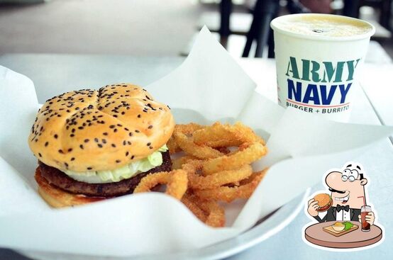 Army Navy Burger + Burrito - Waltermart restaurant, Makati, 790 Chino ...
