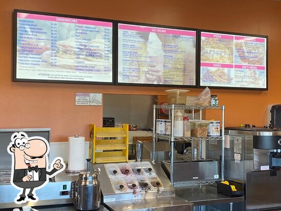 Menu at DJ's Chill 'n Grill pizzeria, Tipp City