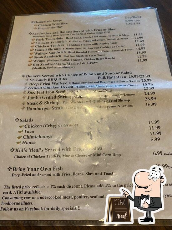 Gosh Dam Place in USA - Restaurant menu and reviews