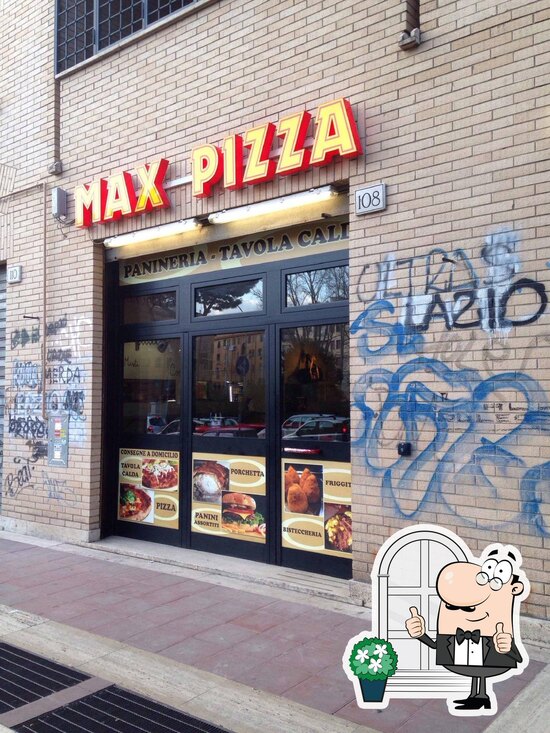 Menu at Max Pizza pizzeria, Rome