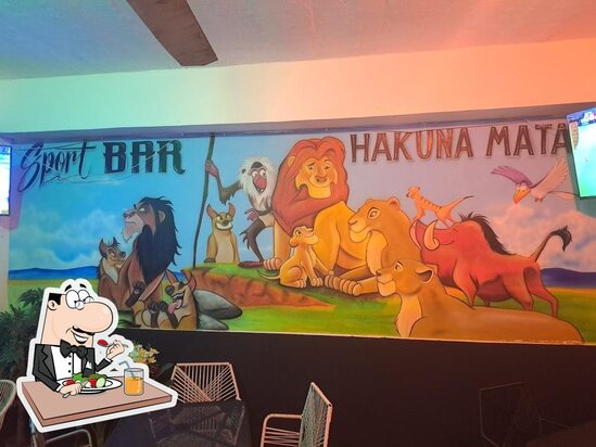 Menu at SPORT BAR HAKUNA MATATA, Zihuatanejo