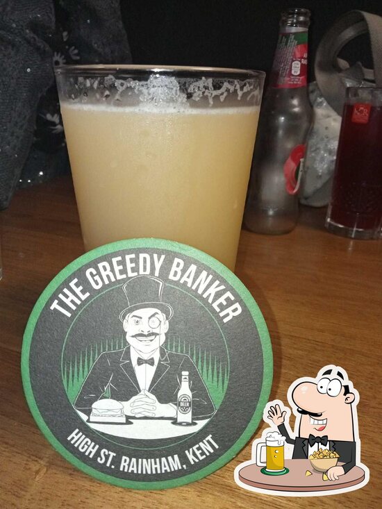 Menu at The Greedy Banker pub & bar, Rainham