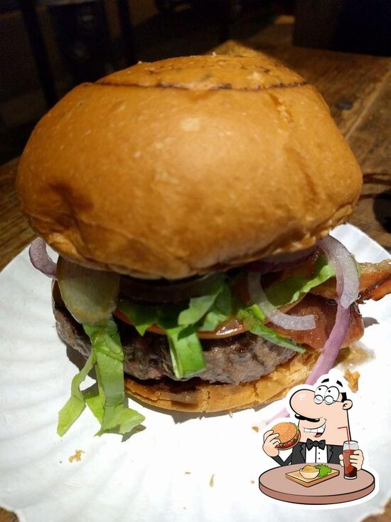 Menu at Dock Burger restaurant, São Paulo