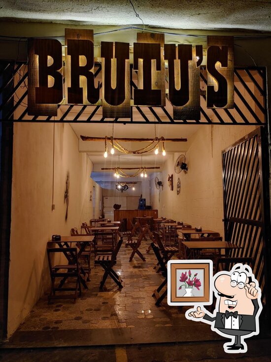 Menu at Brutu's Bar, Miracema