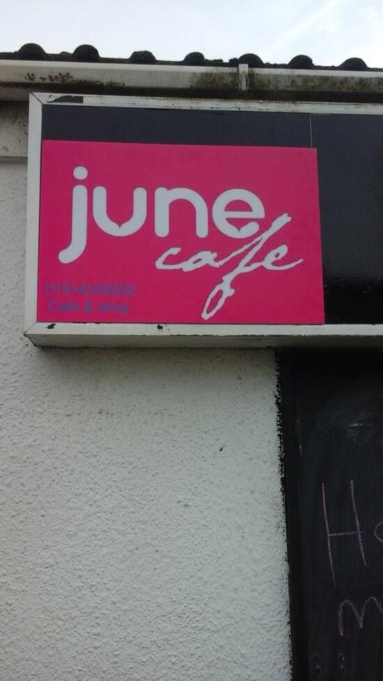 Menu at June's Cafe & Shop, Hetton-le-Hole