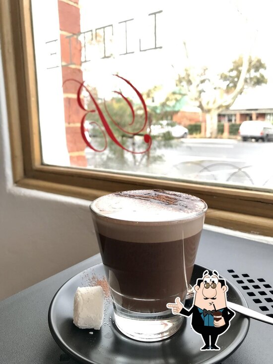 Menu at Little B cafe, Wangaratta