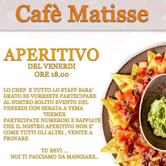 Menu at Cafè Matisse pub & bar, Forli
