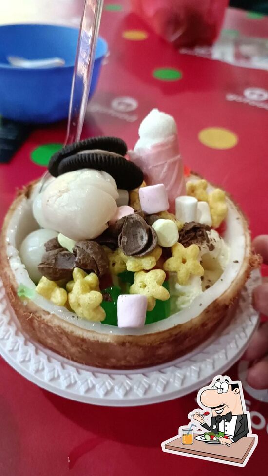 Menu at Happy Time cafeteria, Bandung