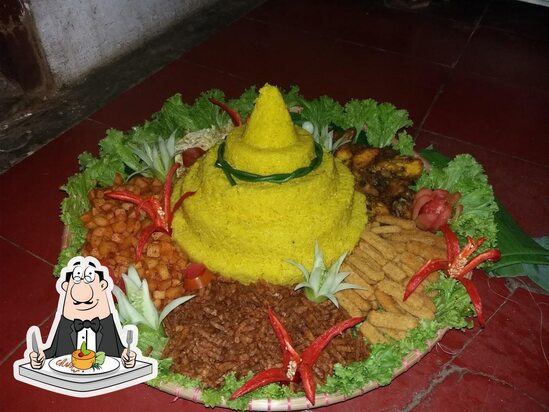 Menu at RM Bunga Rampai restaurant, East Jakarta