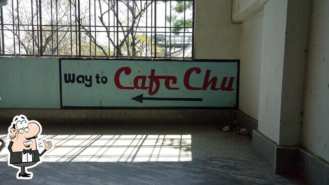 Menu at Cafe Chu, Gandhi Chowk