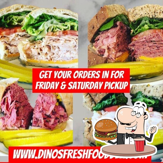 Restaurante Dino's Fresh Food Deli, Midland - Carta del restaurante y ...