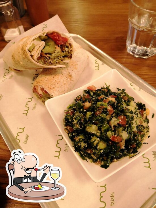 Umi Falafel - George's Street Arcade, Dublin - Restaurant menu, prices ...