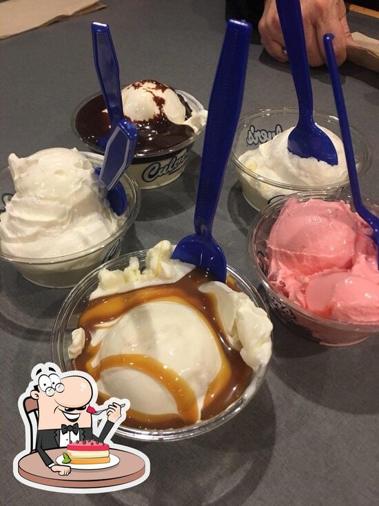 Menu at Culver's fast food, Racine