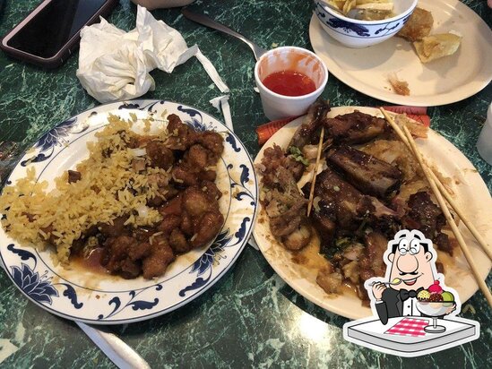Menu at Grand Buffet restaurant, Logan