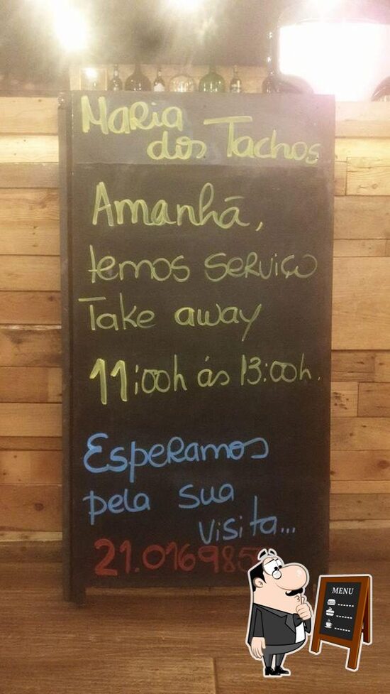 Menu em Maria dos Tachos restaurante, Carcavelos