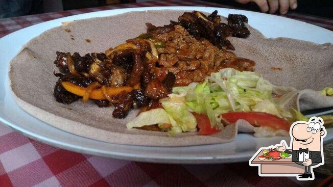 Menu at Blue Nile Authentic Ethiopian Restaurant, Edmonton, 107 Ave NW