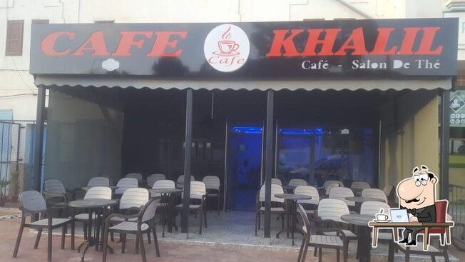 Menu at Café KHALIL, Tantan