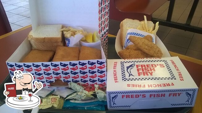 Fred's Fish Fry, 6323 Old Pearsall Rd in San Antonio - Restaurant menu ...