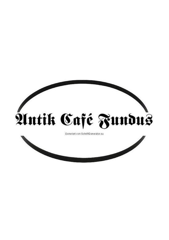 Menu at Antik-Fundus Kaffeestube cafe, Korbach