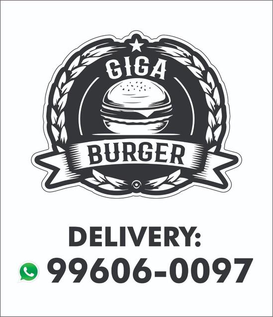 Menu at GIGA BURGER restaurant, Iepê