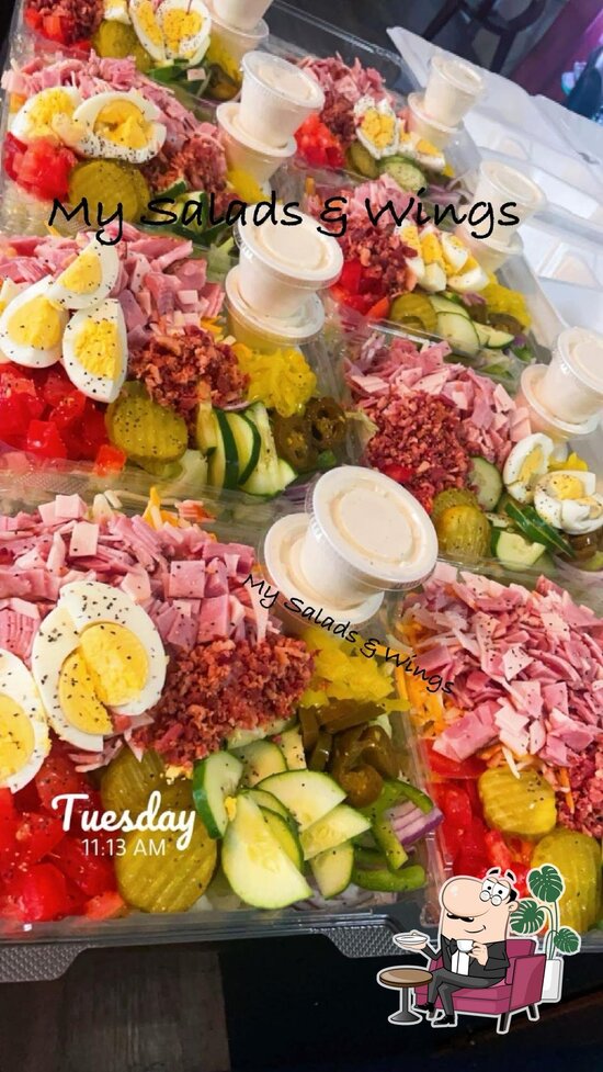 My Salads & Wings LLC, Troy - Restaurant menu, prices and reviews