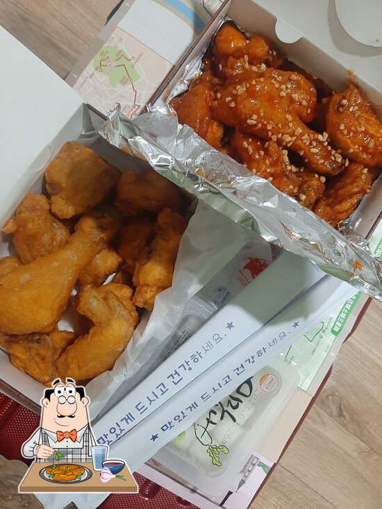 Menu at Dongmun Chicken restaurant, Daegu