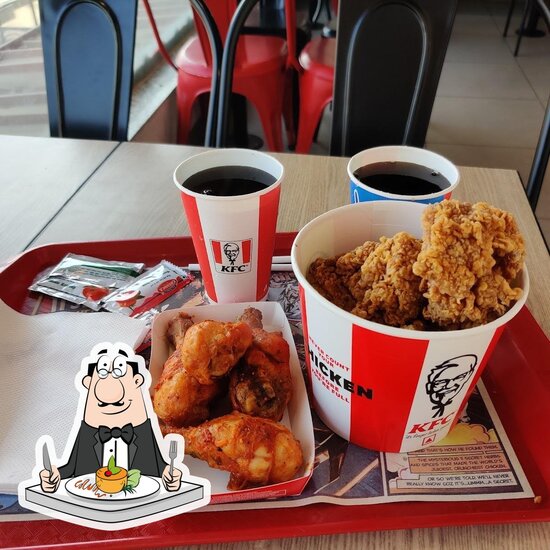 Menu at KFC, Kota